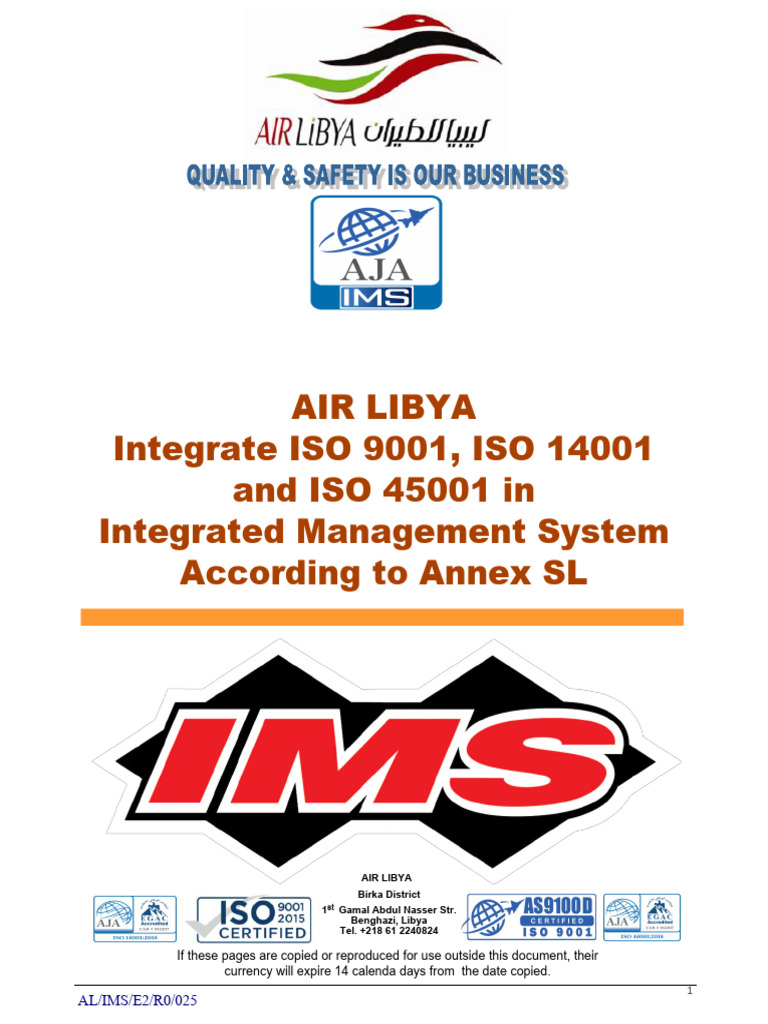 Integrating ISO 45001:2025 Standards | PDF | Occupational Safety And ...