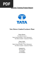 Tata Motors Pune Plant Overview | PDF | Engines | Automation