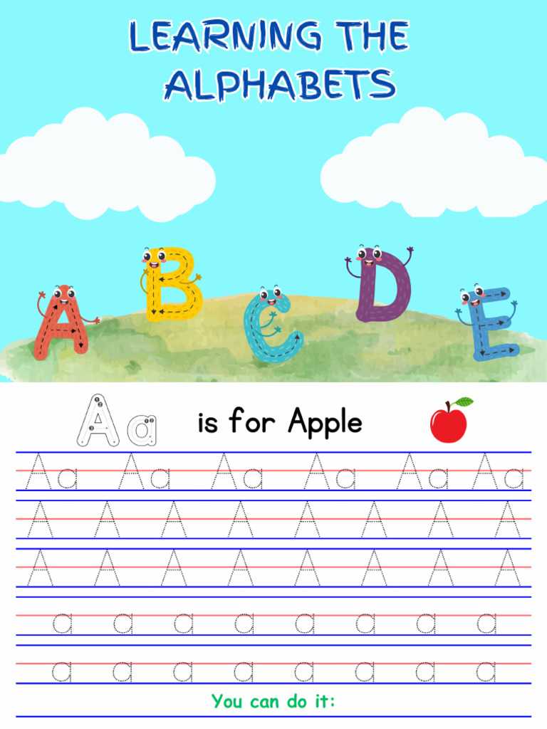 Tracing Alphabets | PDF