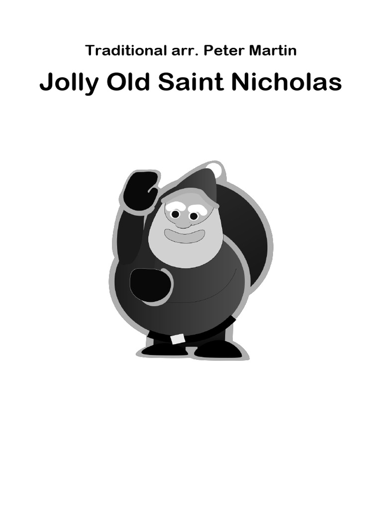 Jolly Old Saint Nicholas Arrangement | PDF | Musical Instruments ...