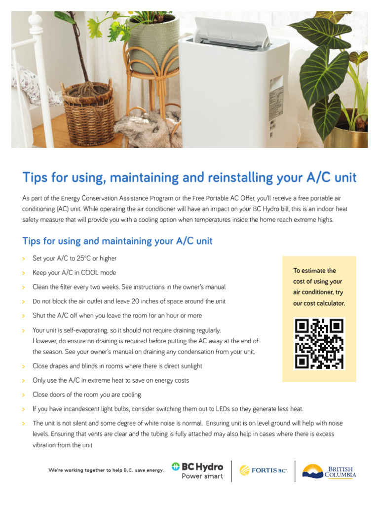 CS-4528-ECAP - ACOffer - TipSheet For Use, Maintenance, and ...