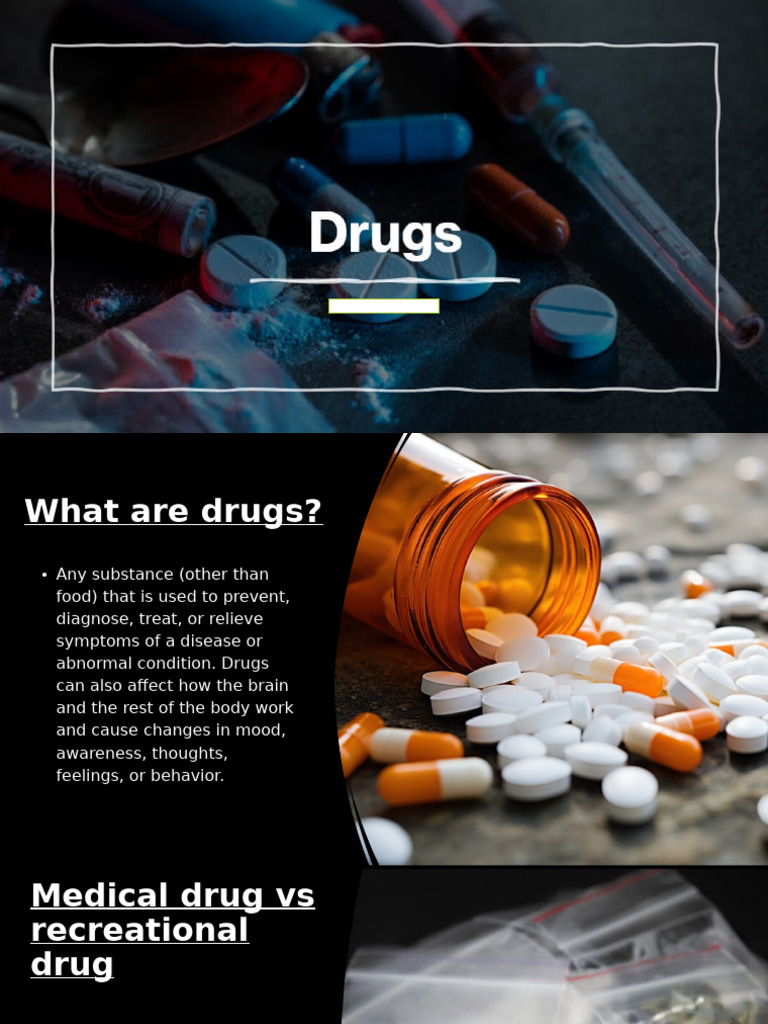 Understanding Drugs: Types and Effects | PDF