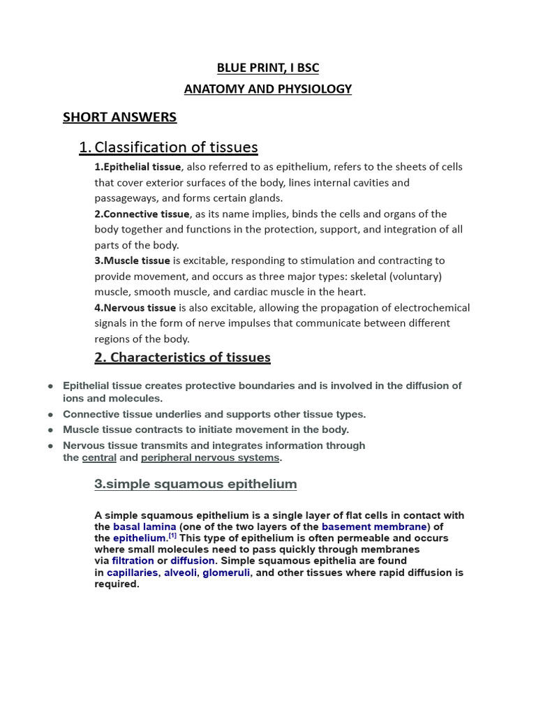 APPLIED ANATOMY NOTES | PDF | Small Intestine | Epithelium