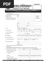 1 May - 30 May ITP Application Form-4 | PDF | Government | Business