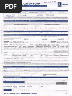 Common Application 4 Pager Form | PDF | Cheque | Mutual Funds