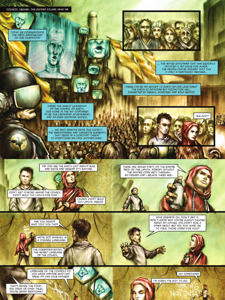 Ufo Aftershock Comics | PDF