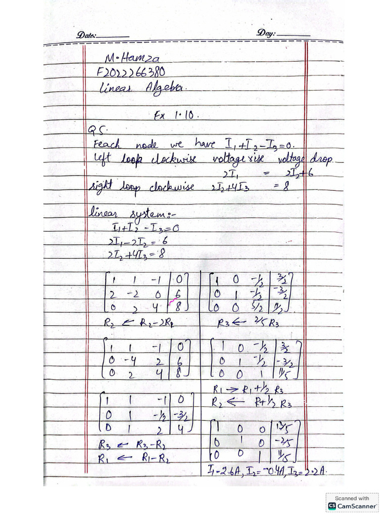 Linear Assignment 2 | PDF