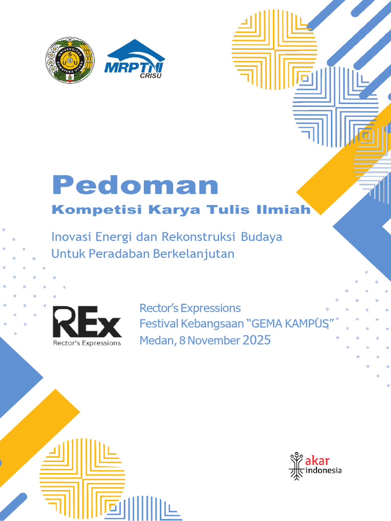 Buku Pedoman Kompetisi KTI REx 2025 | PDF