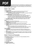 NDA Geography Short Notes | PDF