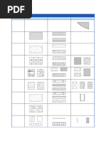 Architectural Material Symbols Guide | PDF | Plaster | Tile