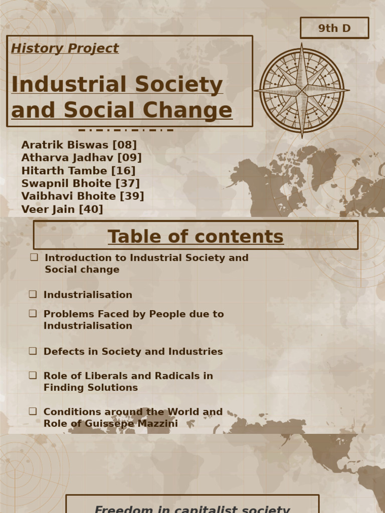 Industrial Society and Change in Europe | PDF | Ideologies | Political ...