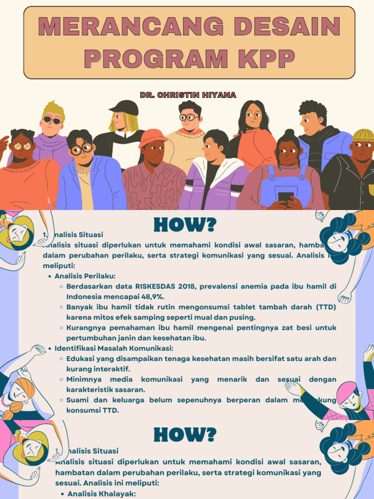 Desain Program Edukasi TTD Ibu Hamil | PDF