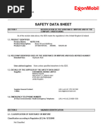 Mobil DTE 24 Safety Data Sheet | PDF | Toxicity | Waste Management