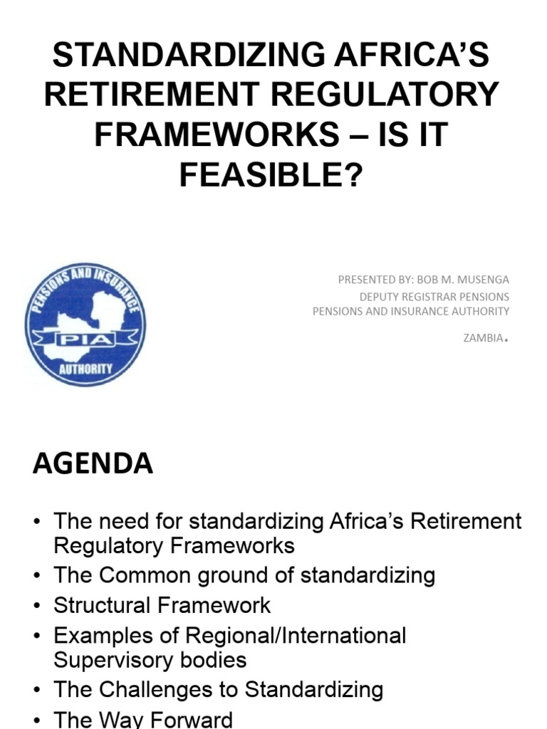 Standardizing Africa's Retirement Regulations | PDF | Pension | Economies