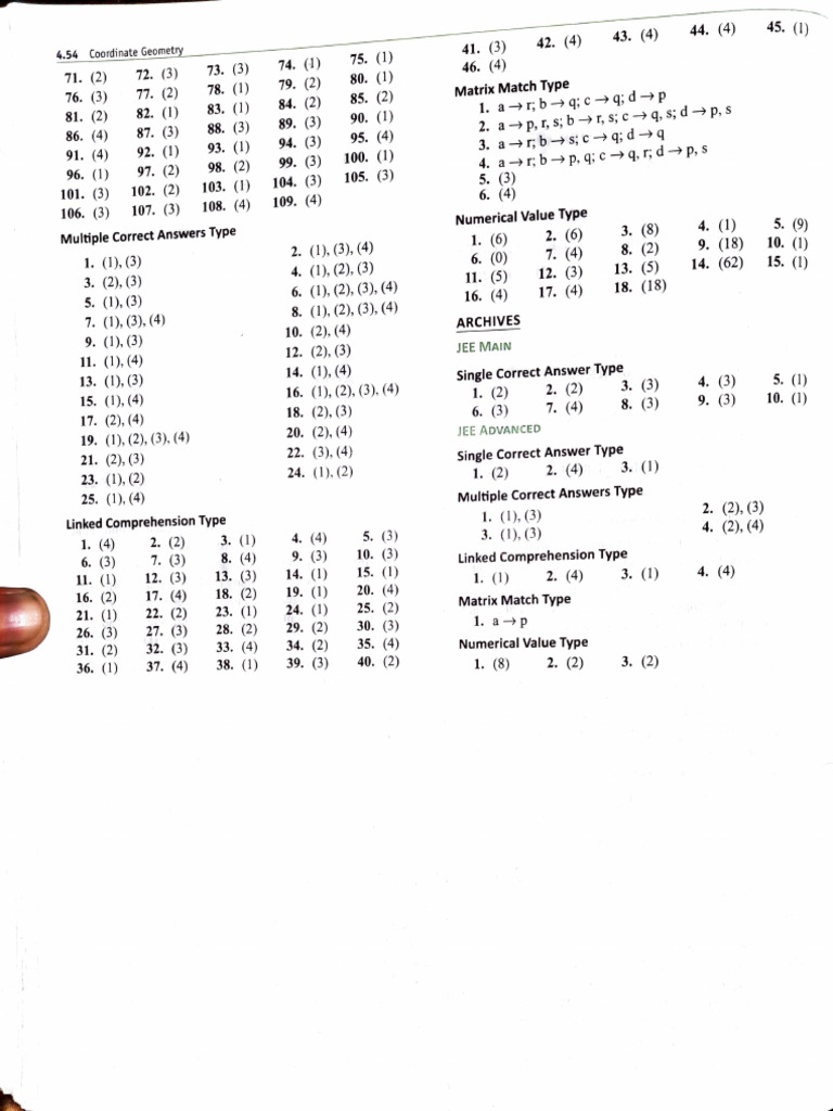 Cengage Coordinate Geometry - 143 | PDF