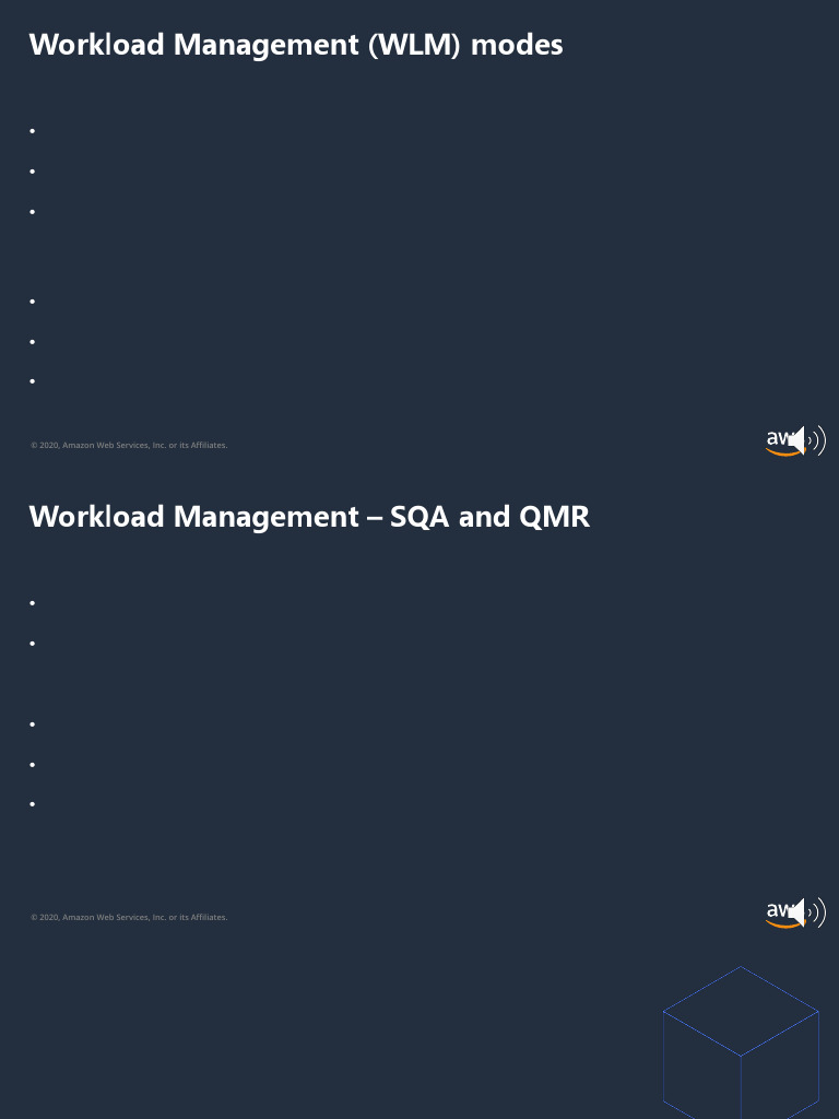 Session 4 - Day 2 Amazon Redshift Overview and Architecture-61-74 | PDF ...