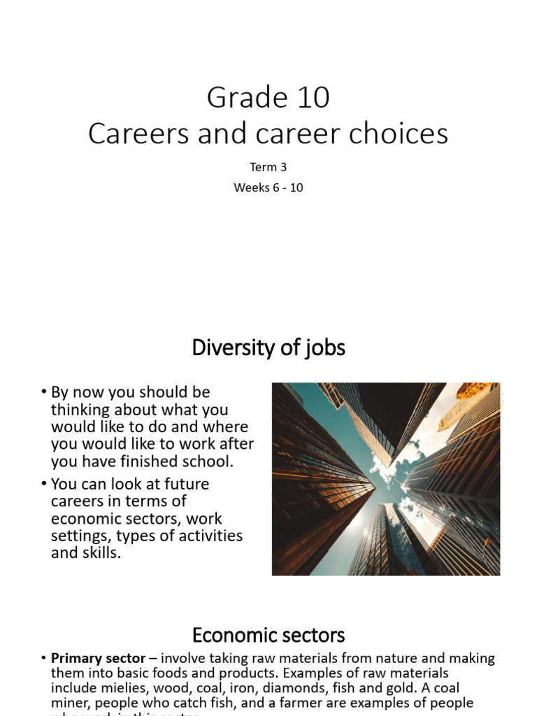 Three Career Choices for Future Planning | PDF | Physical Fitness | Salary
