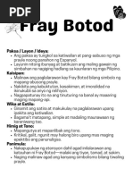 Buod NG Fray Butod | PDF