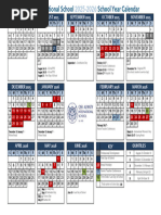 2025 2026 Nisd Calendar | PDF | Higher Education