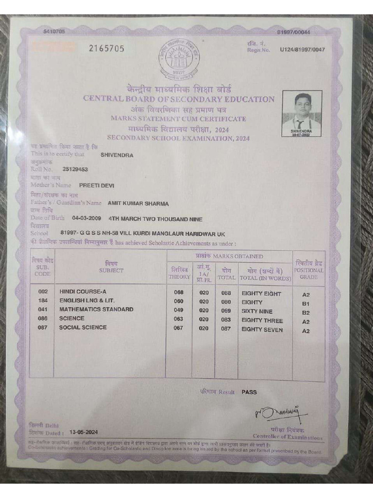 Board Certificate | PDF