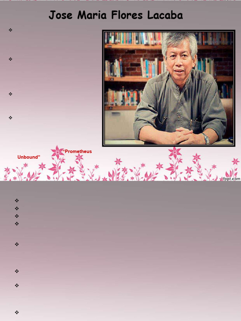 Jose Maria Lacaba: Poet and Activist | PDF
