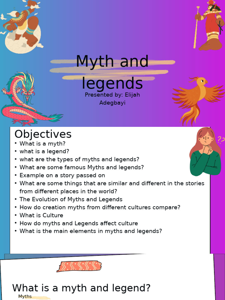Understanding Myths and Legends | PDF | Legends | Mythology