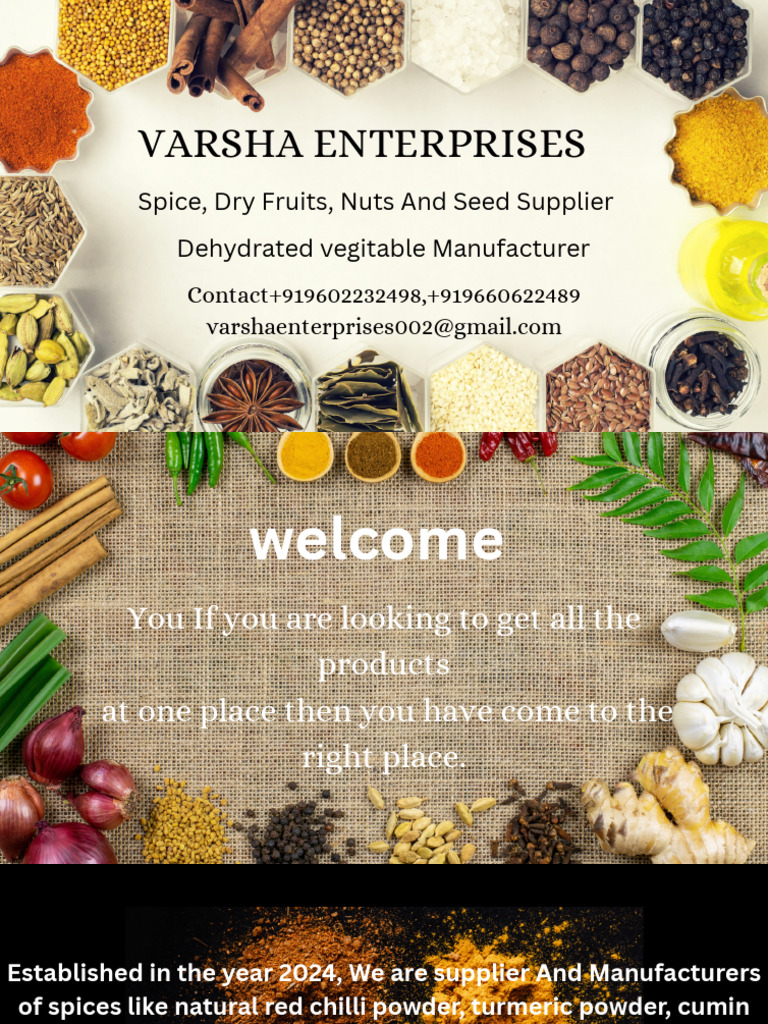 Spices | PDF | Spice | Vegetables