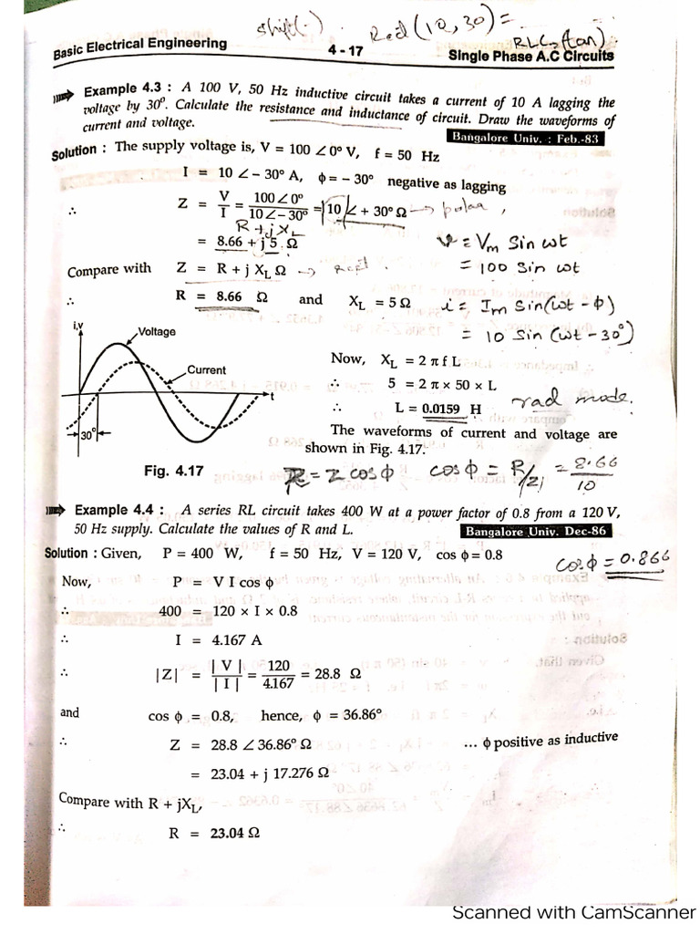 RLC Complex Prob | PDF