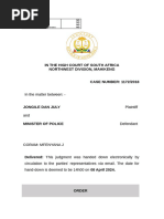 Default Judgment Request Form South Africa Pdf