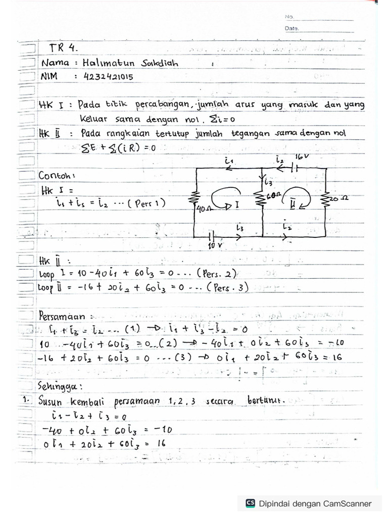 Halimatun Sakdiah TR 4 | PDF