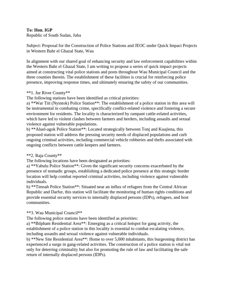 Quick Impact Projects | PDF | Police | Violence