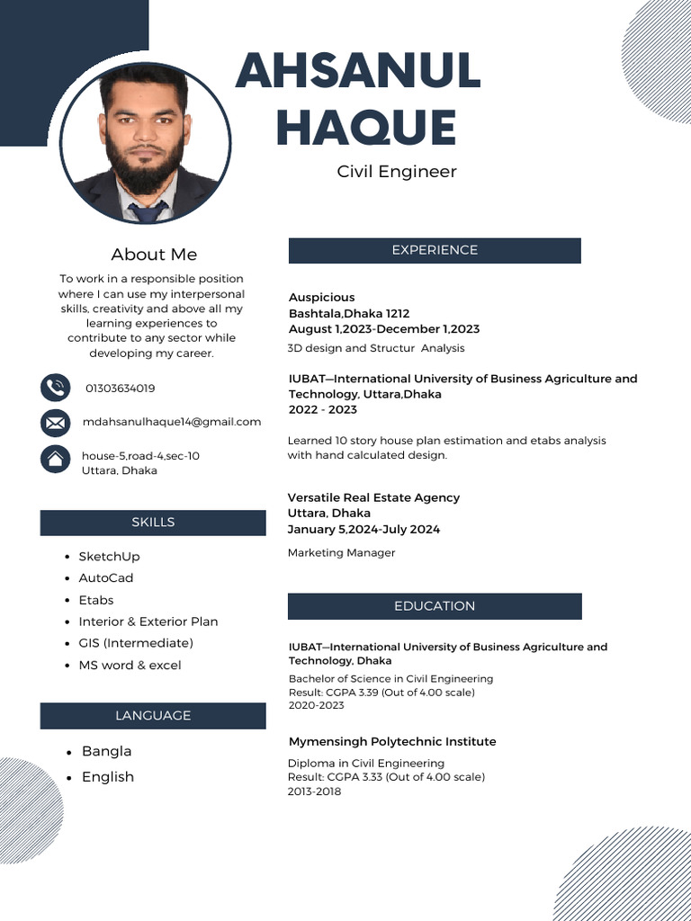 Blue Professional Modern CV Resume - 20241213 - 124157 - 0000 | PDF