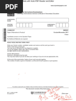 Disappearing Cross Experiment Analysis | PDF | Chemical Reactions ...