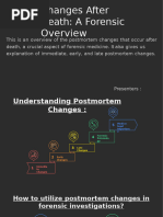 Stages of Post Mortem Lividity and Putrefaction of The Body | PDF | Forensic Science | Decomposition