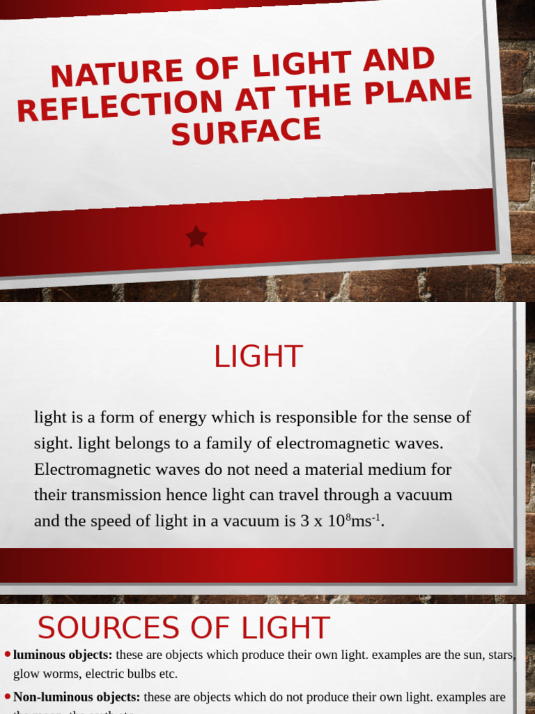 Light Reflection and Properties Explained | PDF | Eclipse | Solar Eclipse