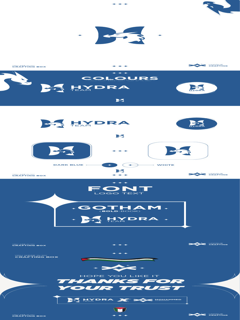 Team Hydra Logo Design Details | PDF