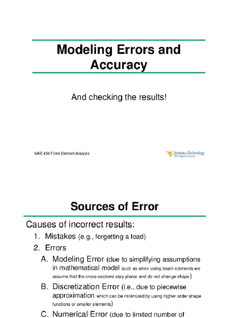 Modeling Mistakes | PDF