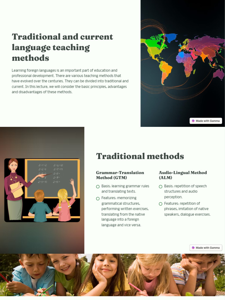 Language Teaching Methods Explained | PDF | Human Communication ...