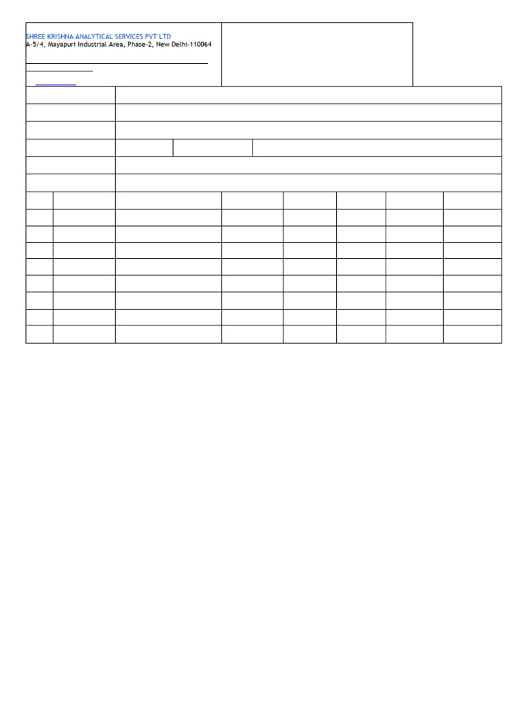 Sampling Format PDF | PDF