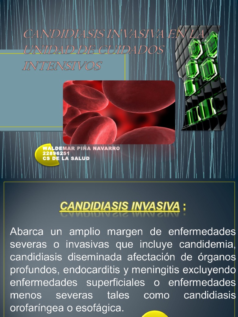 CANDIDIASIS INVASIVA | Candidiasis | Inmunología