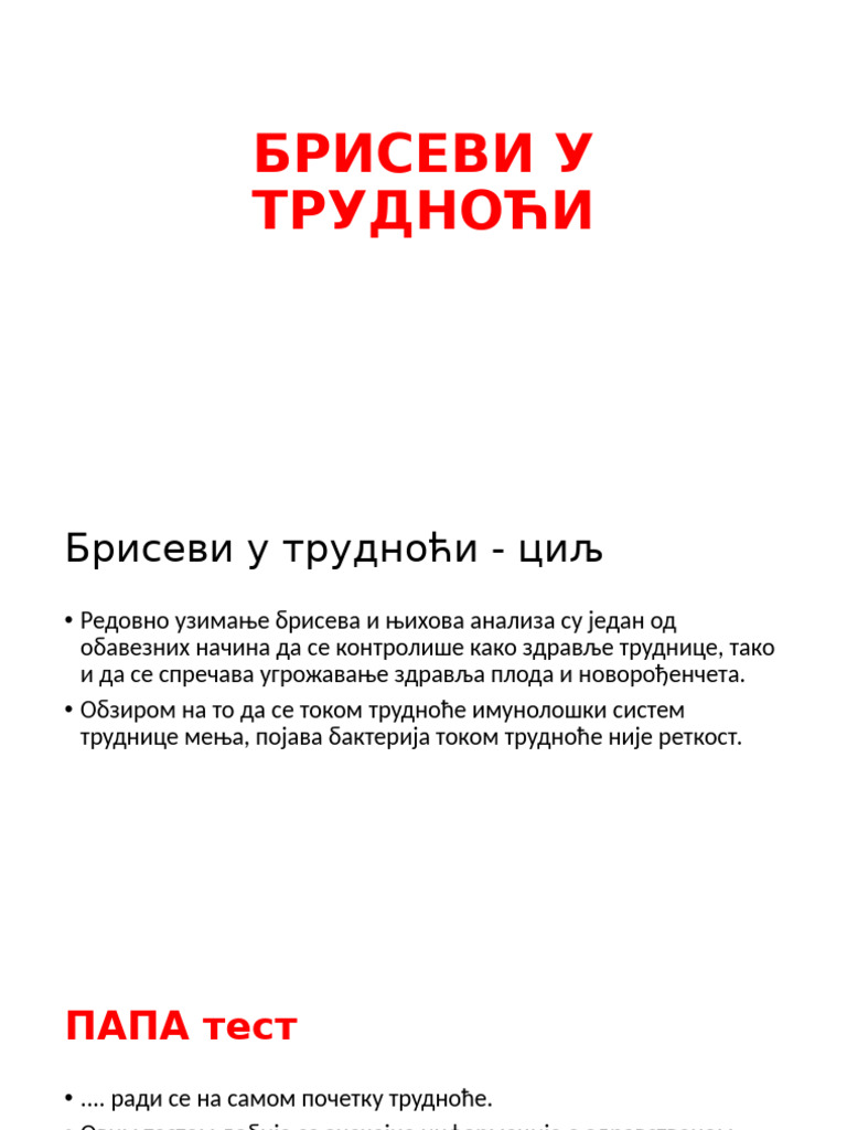 5.1 Brisevi U Trudnoći | PDF