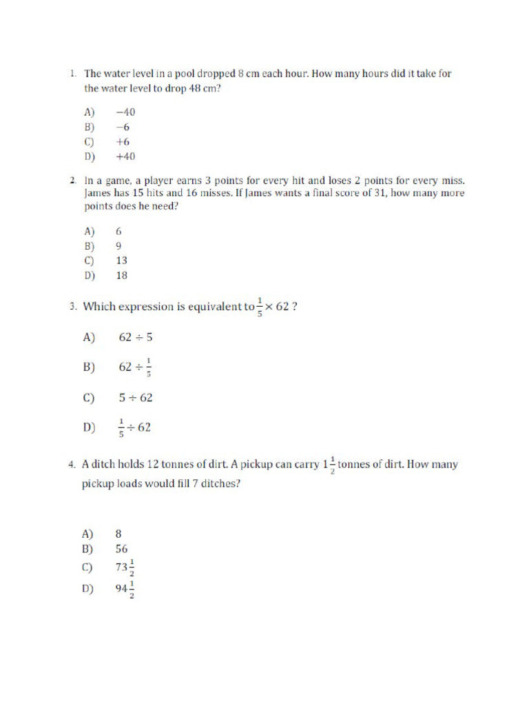 Final Exam Math | PDF