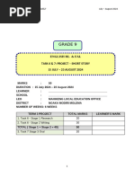 Grade-6-English Project-Term-3 | PDF | Fluency | Editing