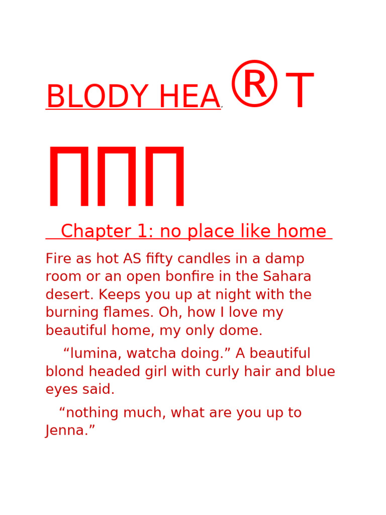 BLOODY HEARt | PDF | Hera