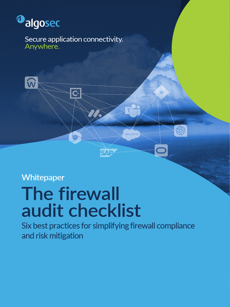 The Firewall Audit Checklist: Anywhere | PDF | Regulatory Compliance ...