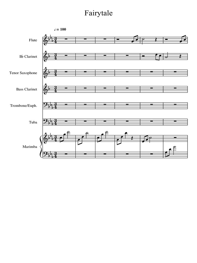Fairytale Instrumentation Guide | PDF | Music Technology | Music Production
