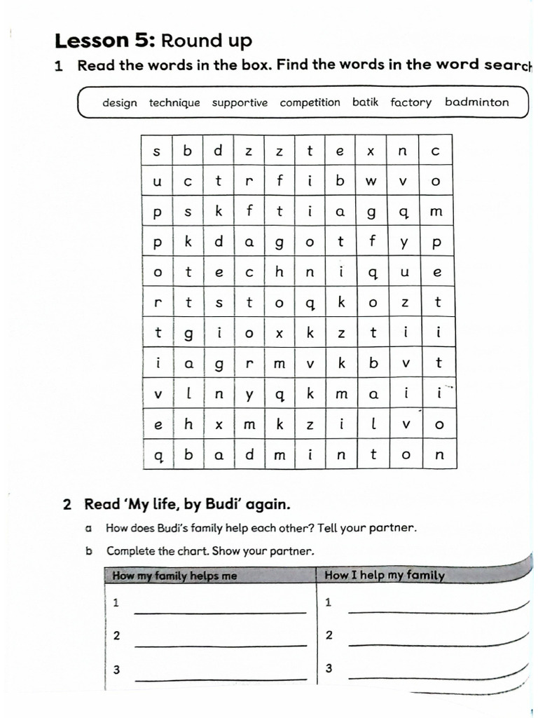 Grade 5 Activity Book Unit1-3 | PDF