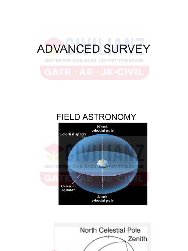Field Astronomy | PDF