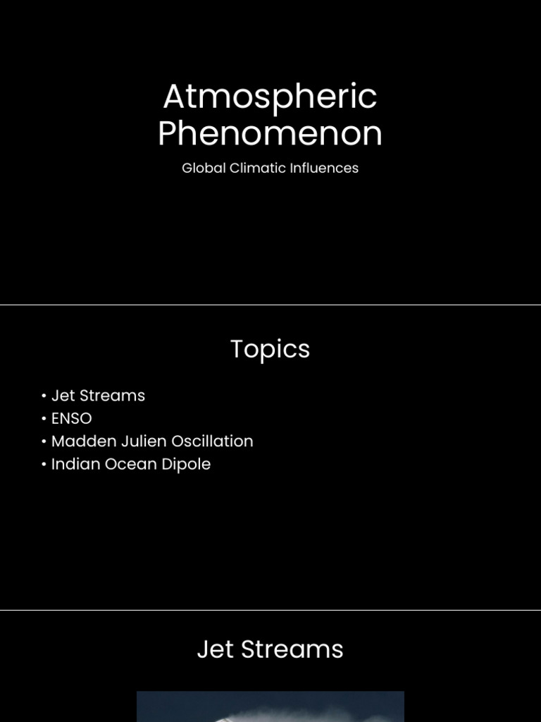 Atmospheric Phenomenon 141695124144177 | PDF | Jet Stream | Tropical ...