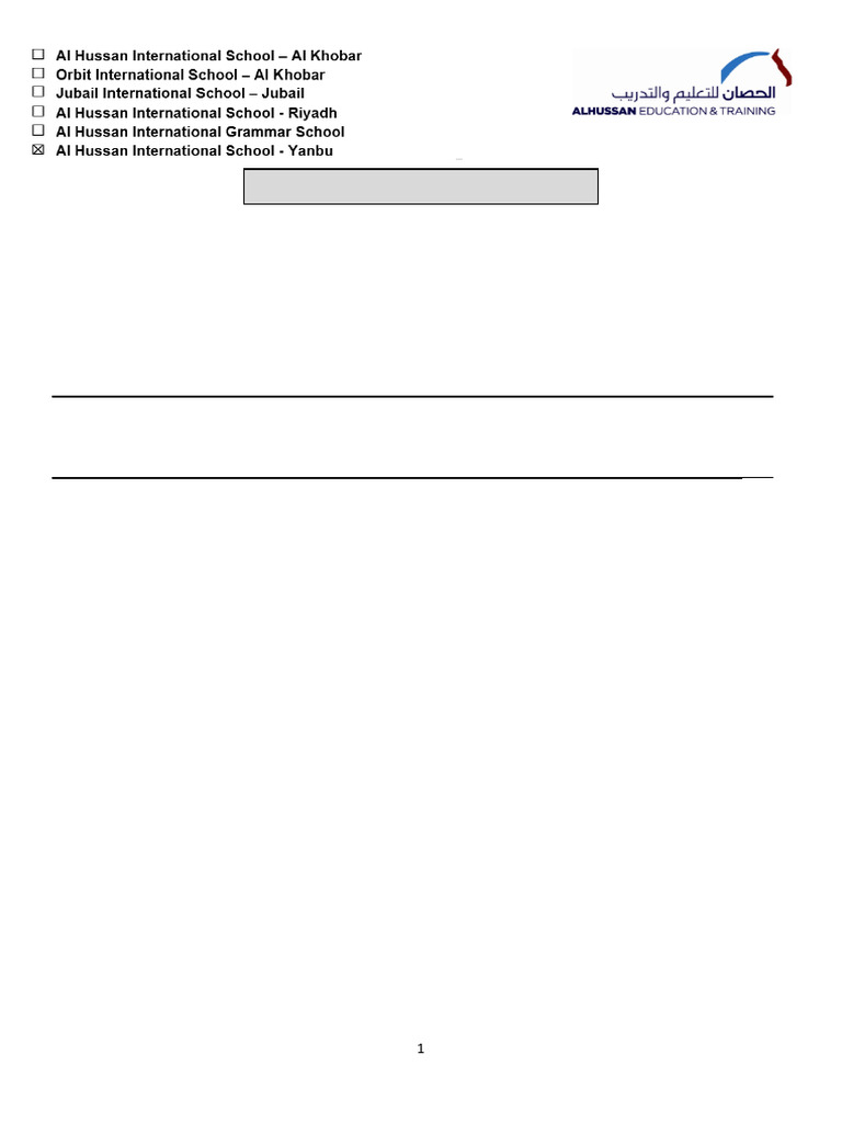 G7 Phy RW T1-2023 (Without Answer) | PDF | Planets | Sun